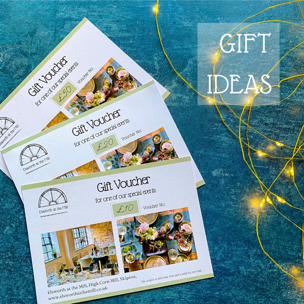 Monetary Gift Vouchers - Elsworth At The Mill